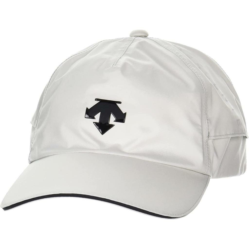 【💥日本直送】DESCENTE cap帽 鴨舌帽 帽子 防水 透氣 防風 白色