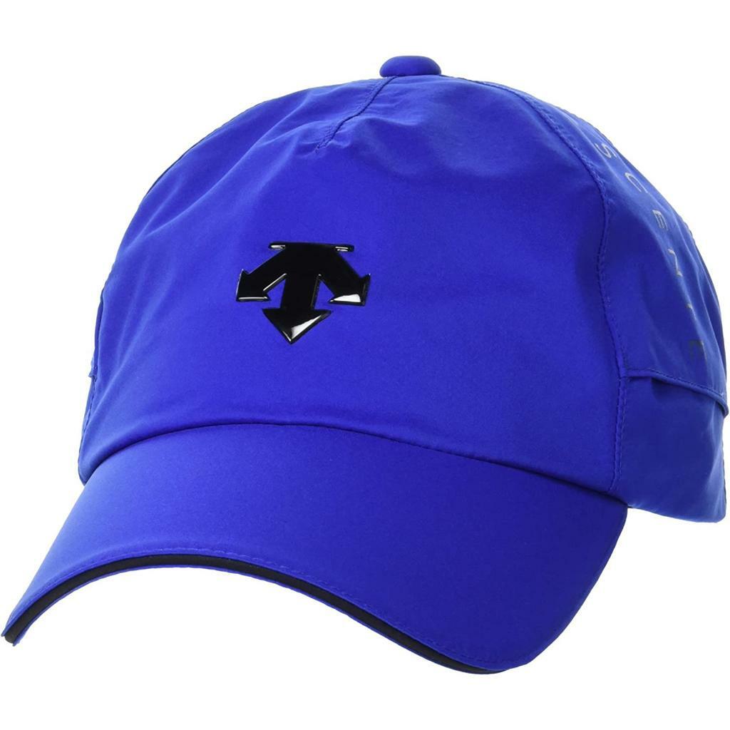 【💥日本直送】DESCENTE cap帽 鴨舌帽 帽子 防水 透氣 防風 藍色