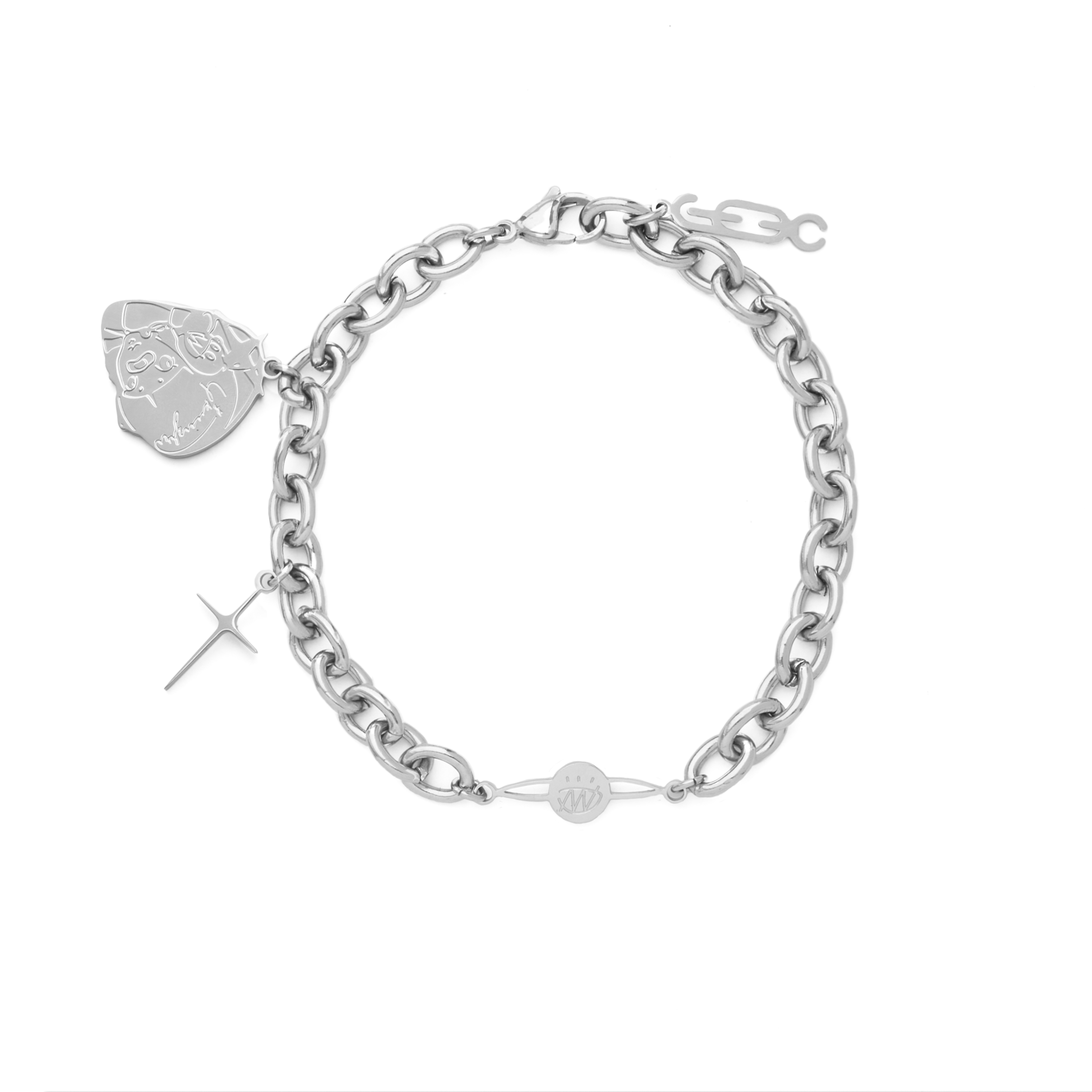 FE3C - Iron & Pearl Necklace II