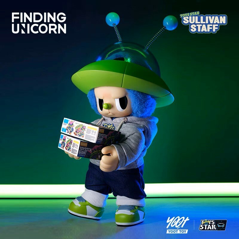 YOOT TOY REBEL x TOYS STAR 聯名款 500% 叛逆小熊 外星人