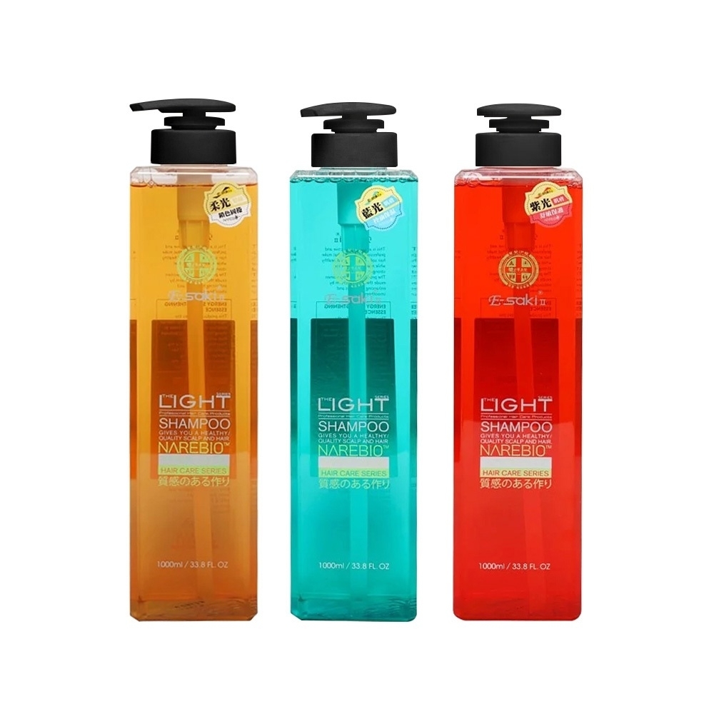 E-saki(Esaki) 崎莎琪 洗髮精 藍光/紫光/柔光/橘光/修護潔髮露/頭皮潔淨露 400ml/100