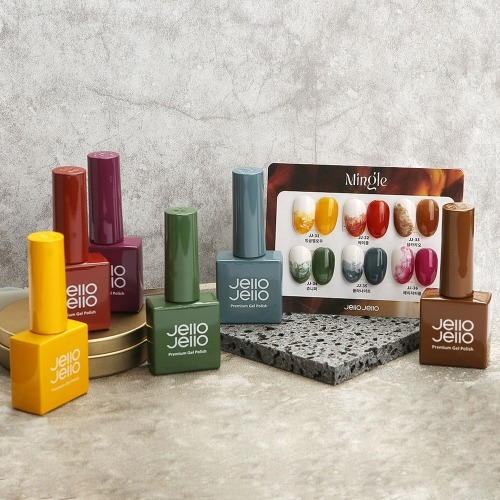 Jello Jello Mingle Collection Syrup Gel Nail Set of 6