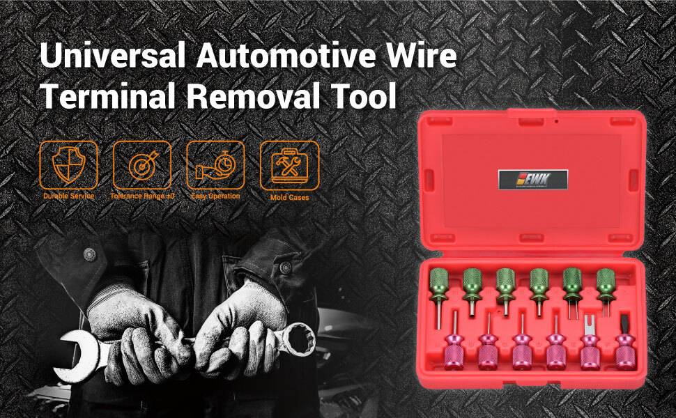 12 Pcs Universal Wire Electrical Terminal Tool | EWK