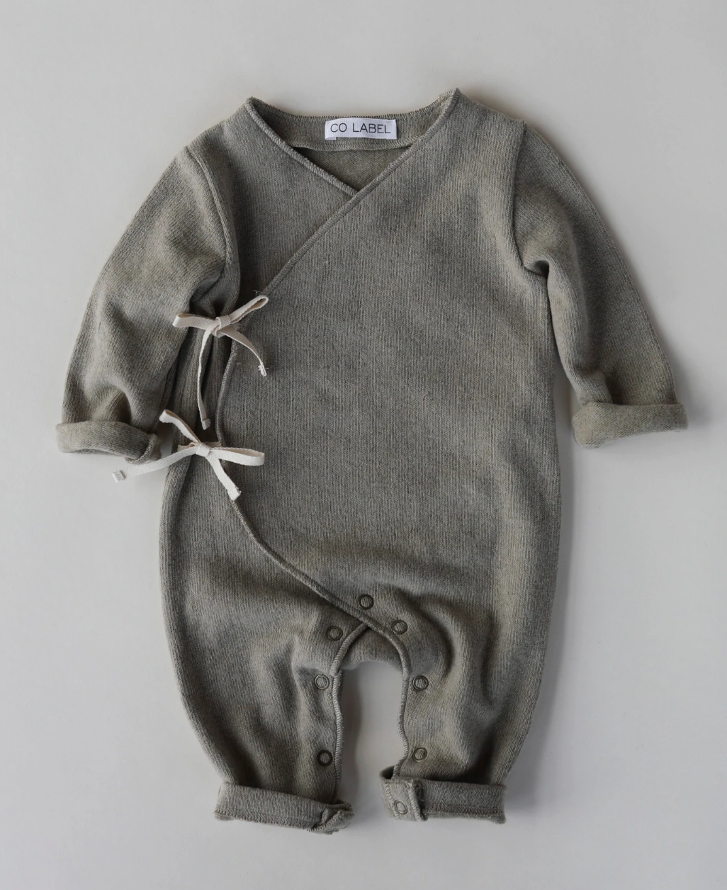 [CO LABEL] 棉花糖甚平領連身衣 WARM EDDIE BABYSUIT - FUST