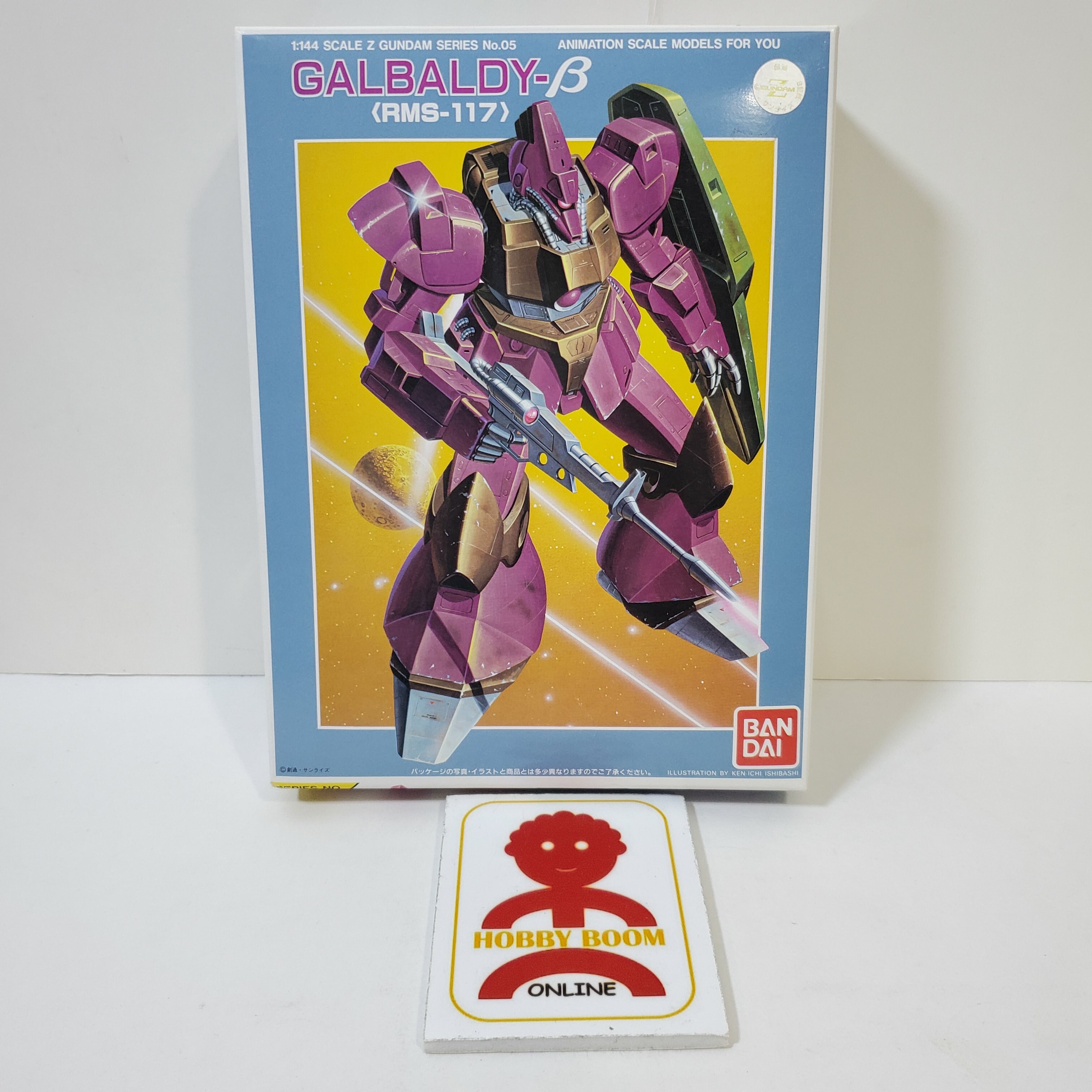 機動戰士 高達 Z Gundam Galbaldy β 加里波第 RMS-117 1/144 舊版 組合模型