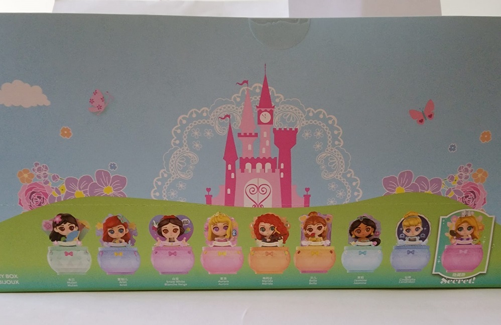 Miniso Disney Princess Dreamy Flowers Mini Jewelry Box