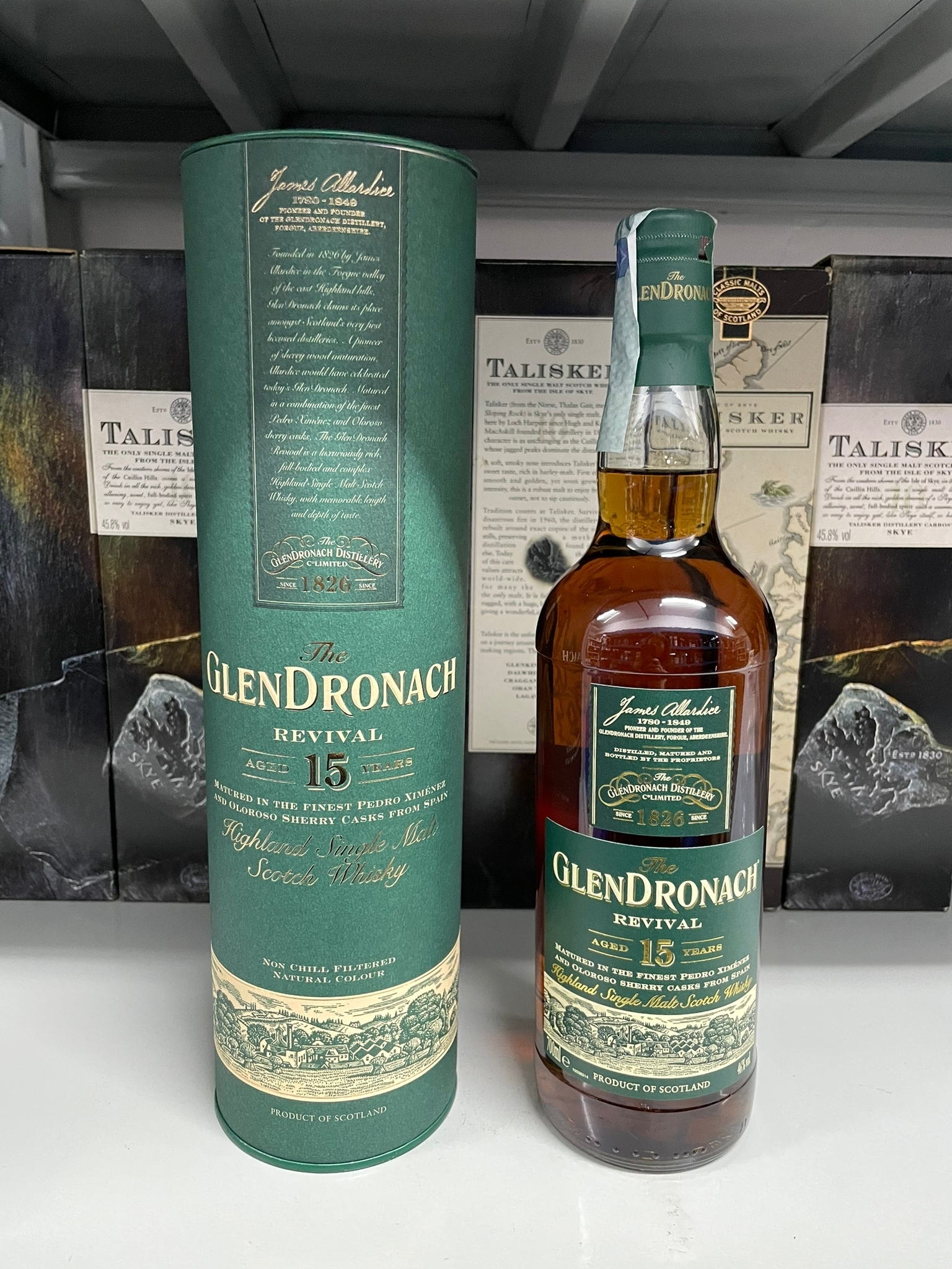 GlenDronach 15 Years (Bottled in 2018) Revival Highland