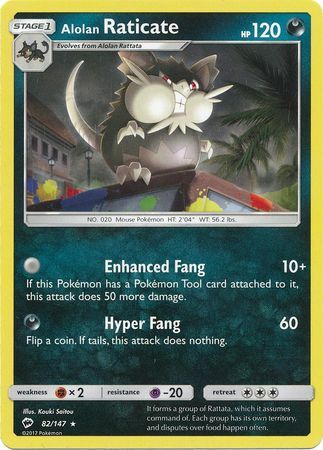 SM3 82/147 Alolan Raticate