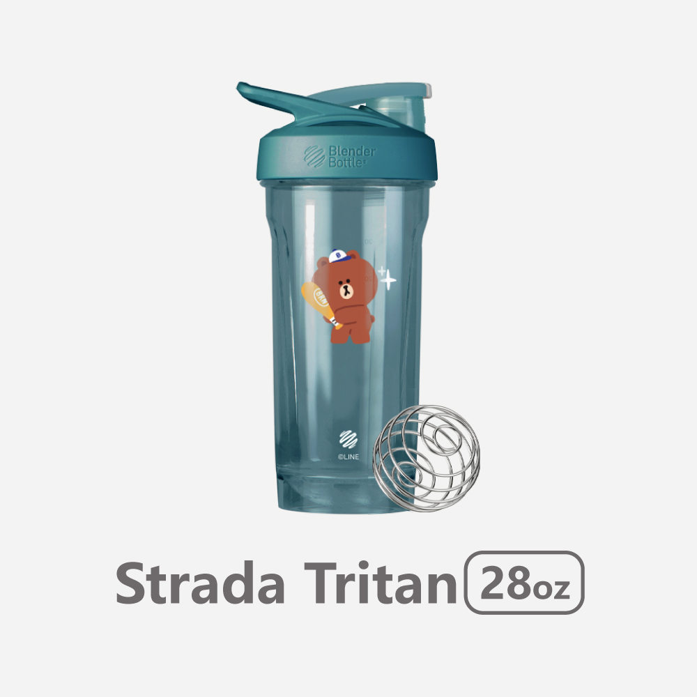 LINE FRIENDS聯名款BlenderBottle®Strada Tritan｜28oz｜強棒熊大