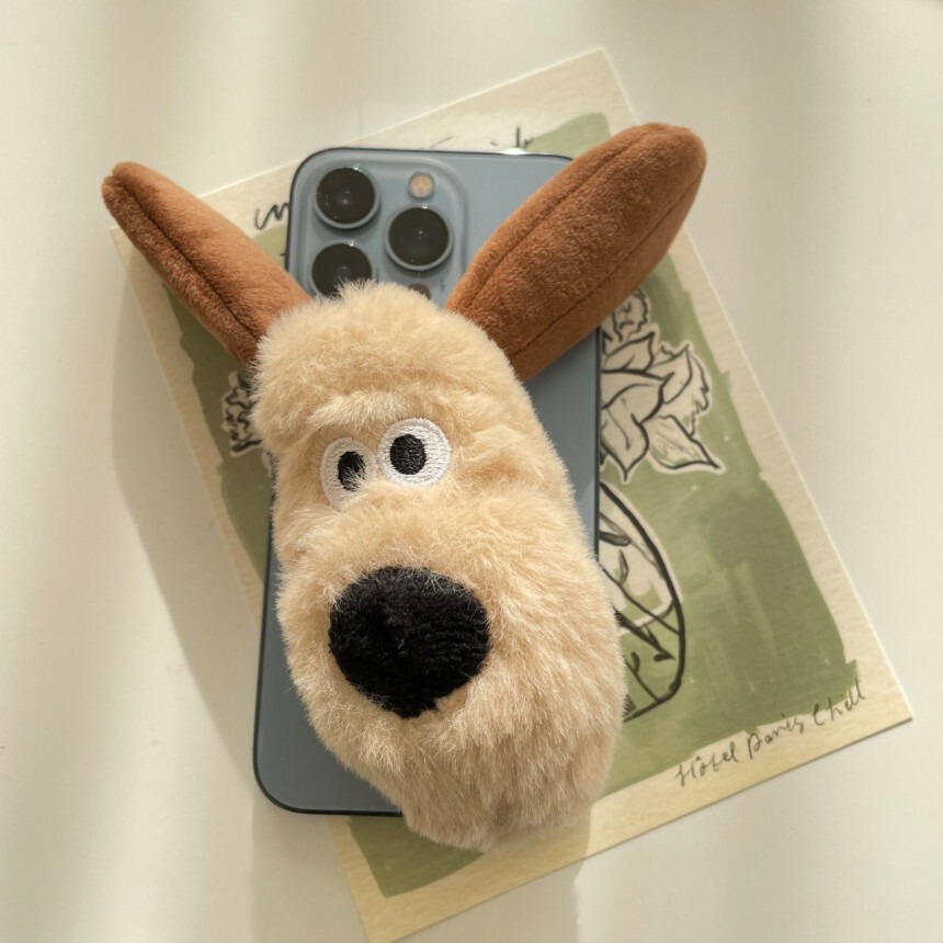 Gromit Doll Phone Grip-tok 超級無敵掌門狗 大頭手機支架