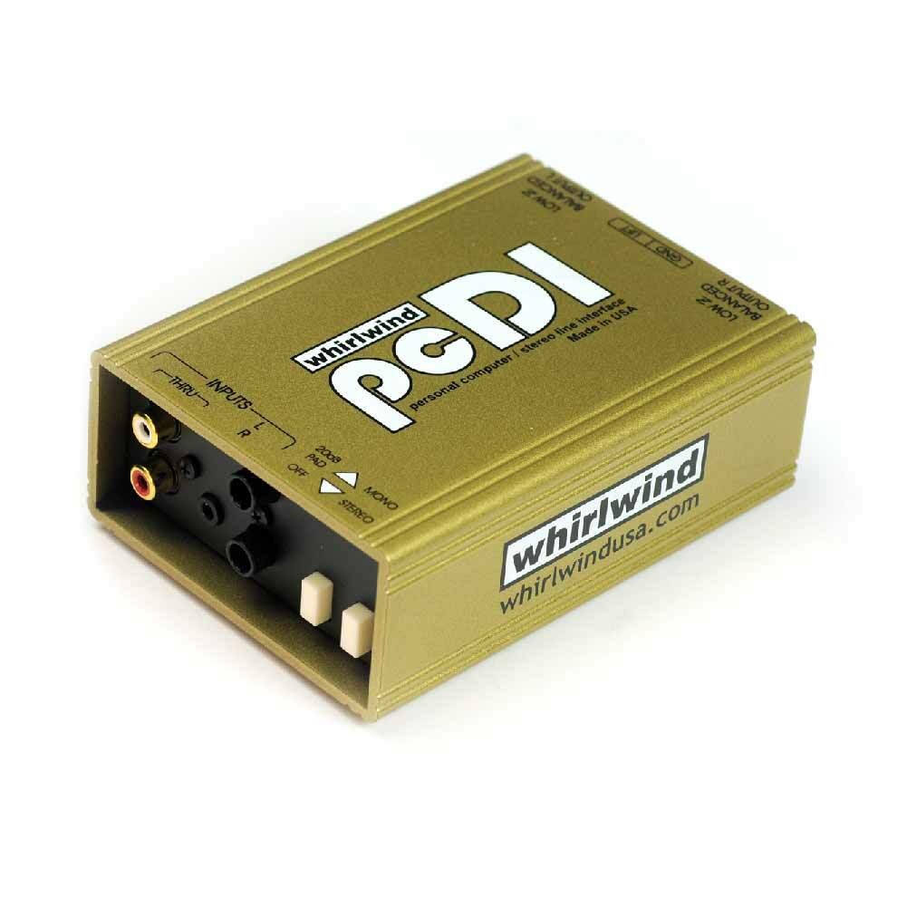 Whirlwind / pcDI 雙軌被動式 多元輸入端 DI-Box 原廠公司貨保固
