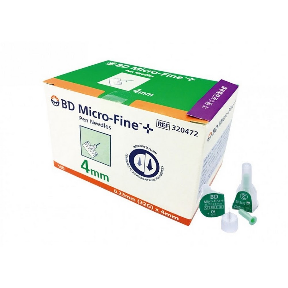 BD Micro-Fine 胰島素筆針頭 32G 4mm 綠色