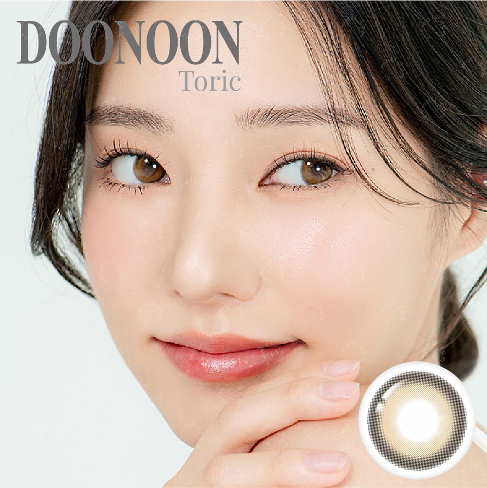 LENS TOWN DooNoon 系列 Cuddling Brown 散光隱形眼鏡