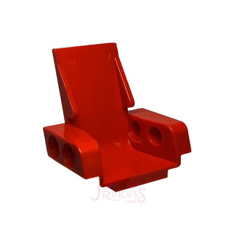 公主樂糕殿 LEGO 樂高 8712 科技 Technic 絕版 椅子 座椅 科技人偶適用 紅色 2717 3