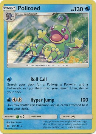SM2 25/145 Politoed
