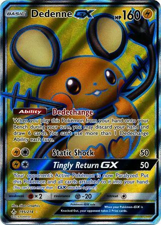 SM10 195/214 Dedenne GX