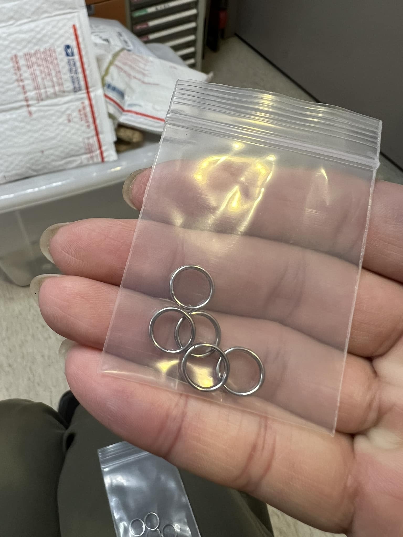 CountyComm 鈦小環多件裝一包五個