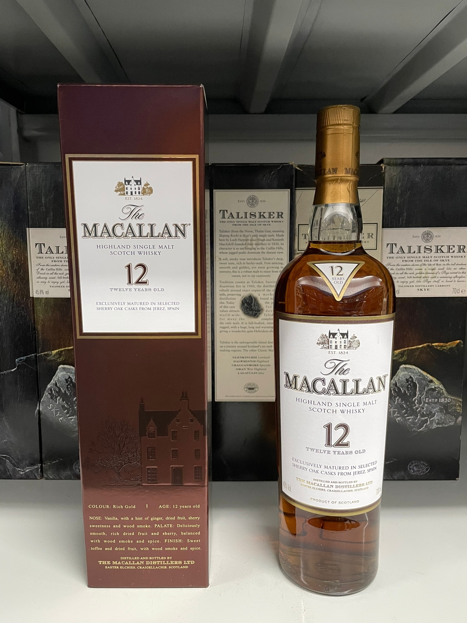 Macallan 12 Years Sherry Oak 2010s Highland Single Malt