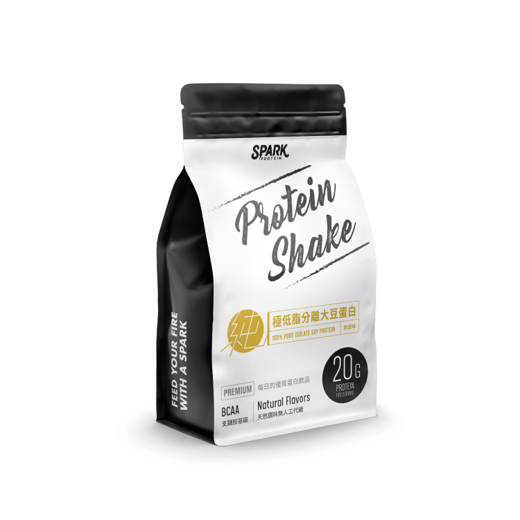 Spark Pure 純極低脂分離大豆蛋白 90%植物蛋白含量 純淨無調味｜Spark Protein