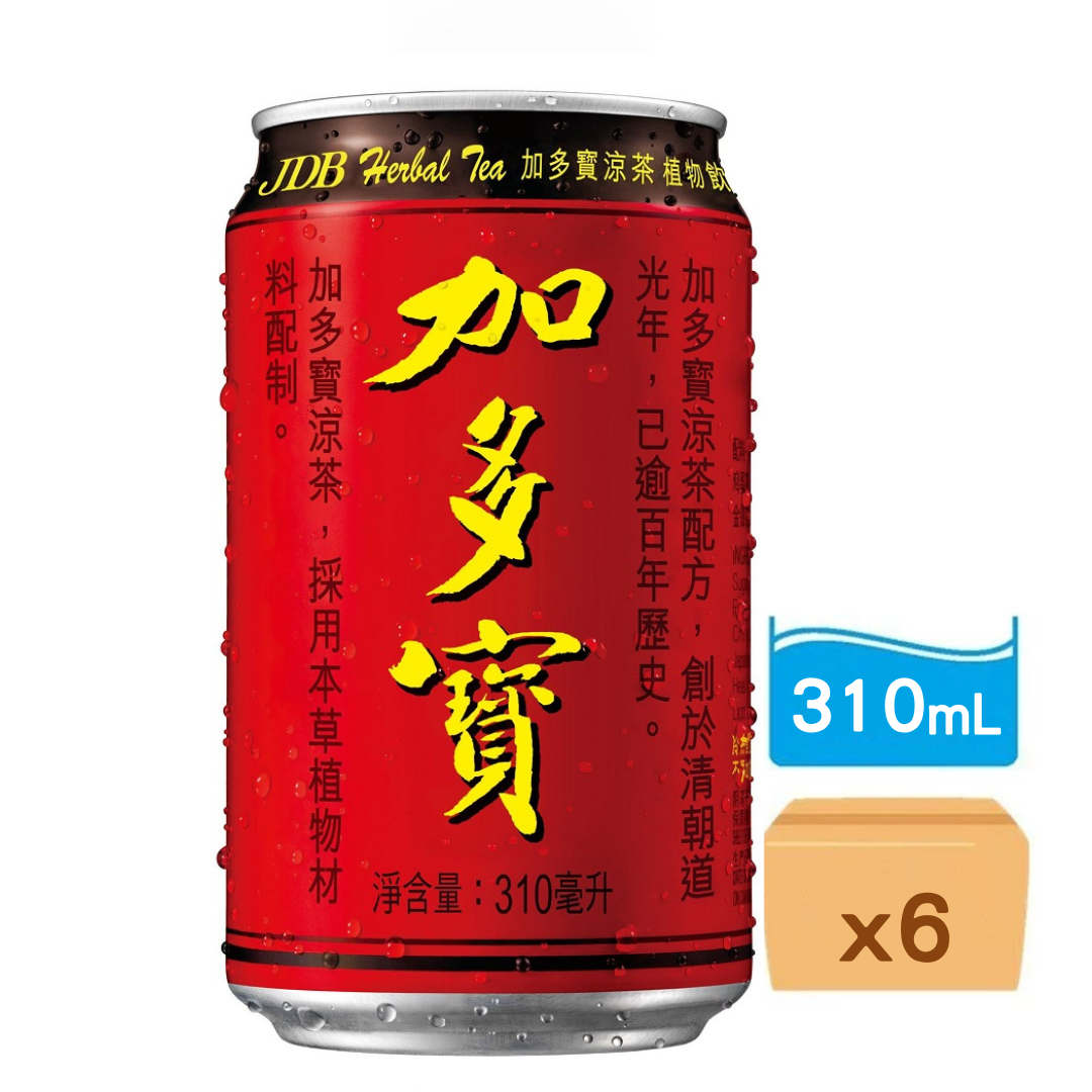 加多寶 310ml x 6罐