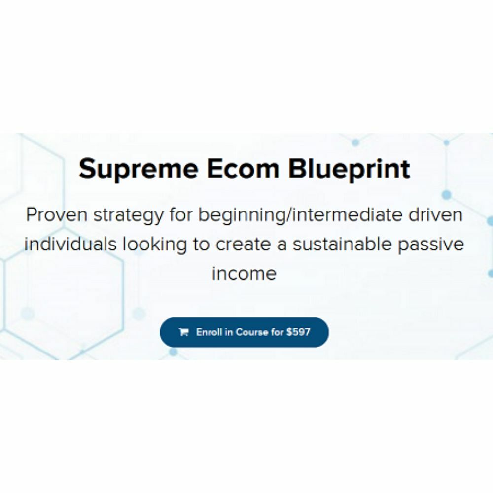Supreme Ecom Blueprint by Alex Hampton