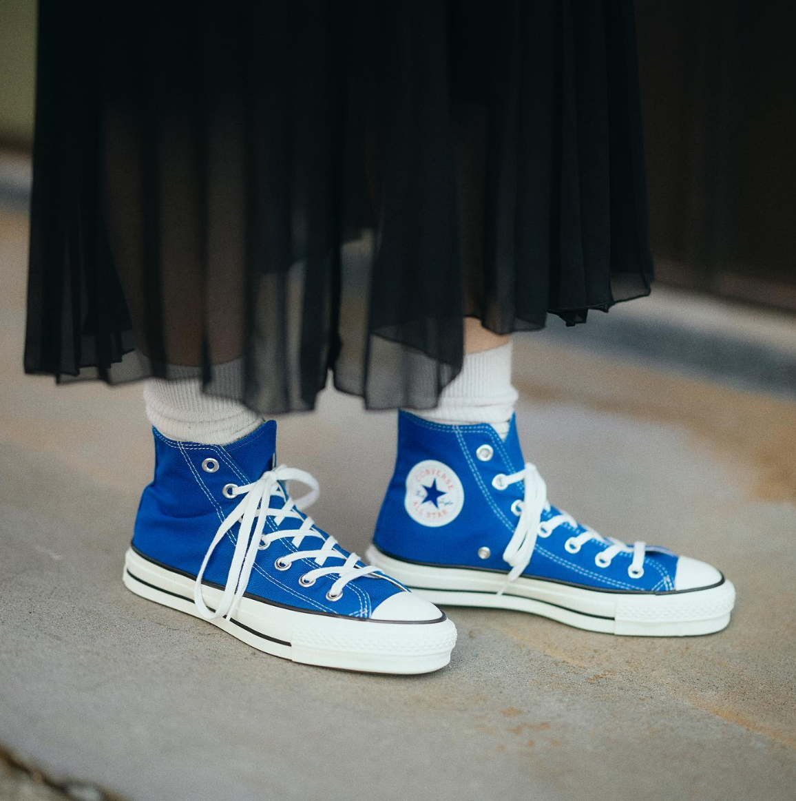 Converse Japan - Canvas ALL STAR J HI - Blue