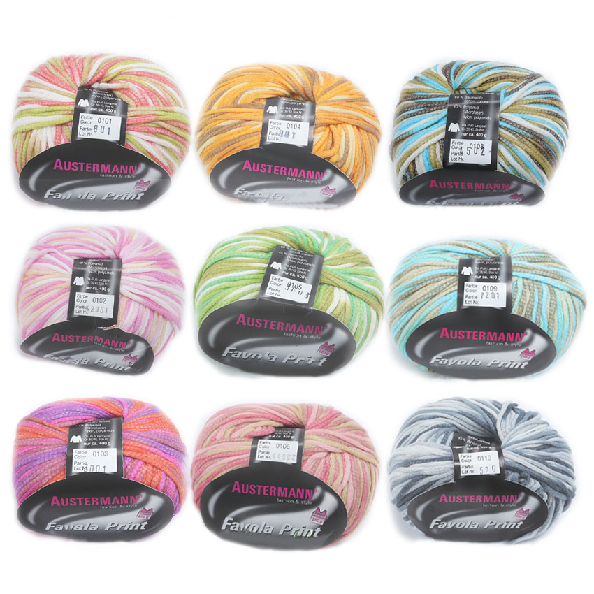 義大利 AUSTERMANN Favda Print 毛線 共9色