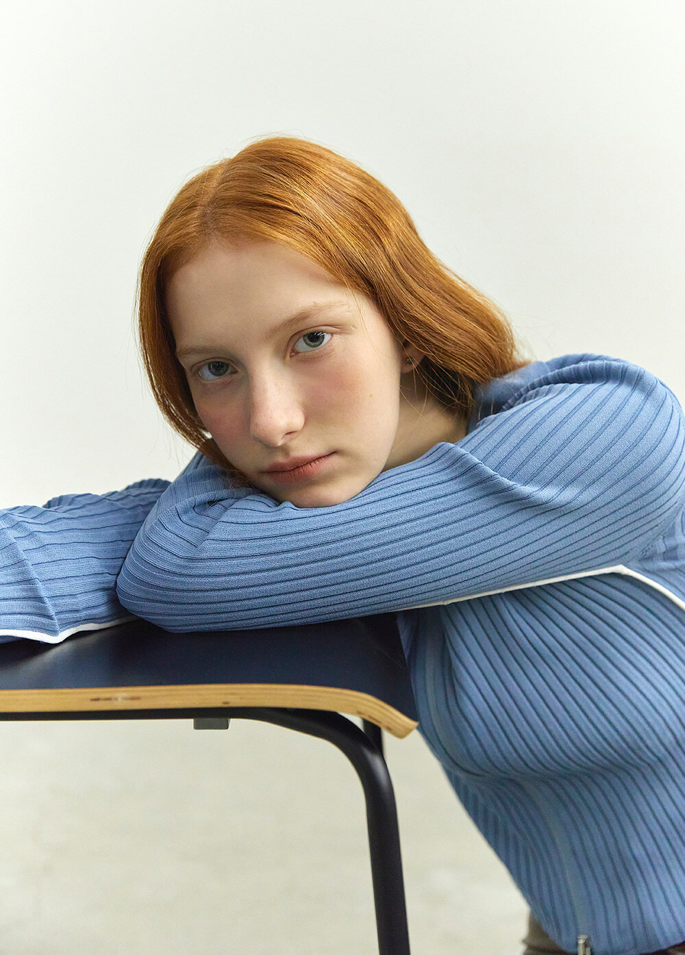 Marithe Francois Girbaud W SLIM FIT RIBBED ZIPUP CARDIG