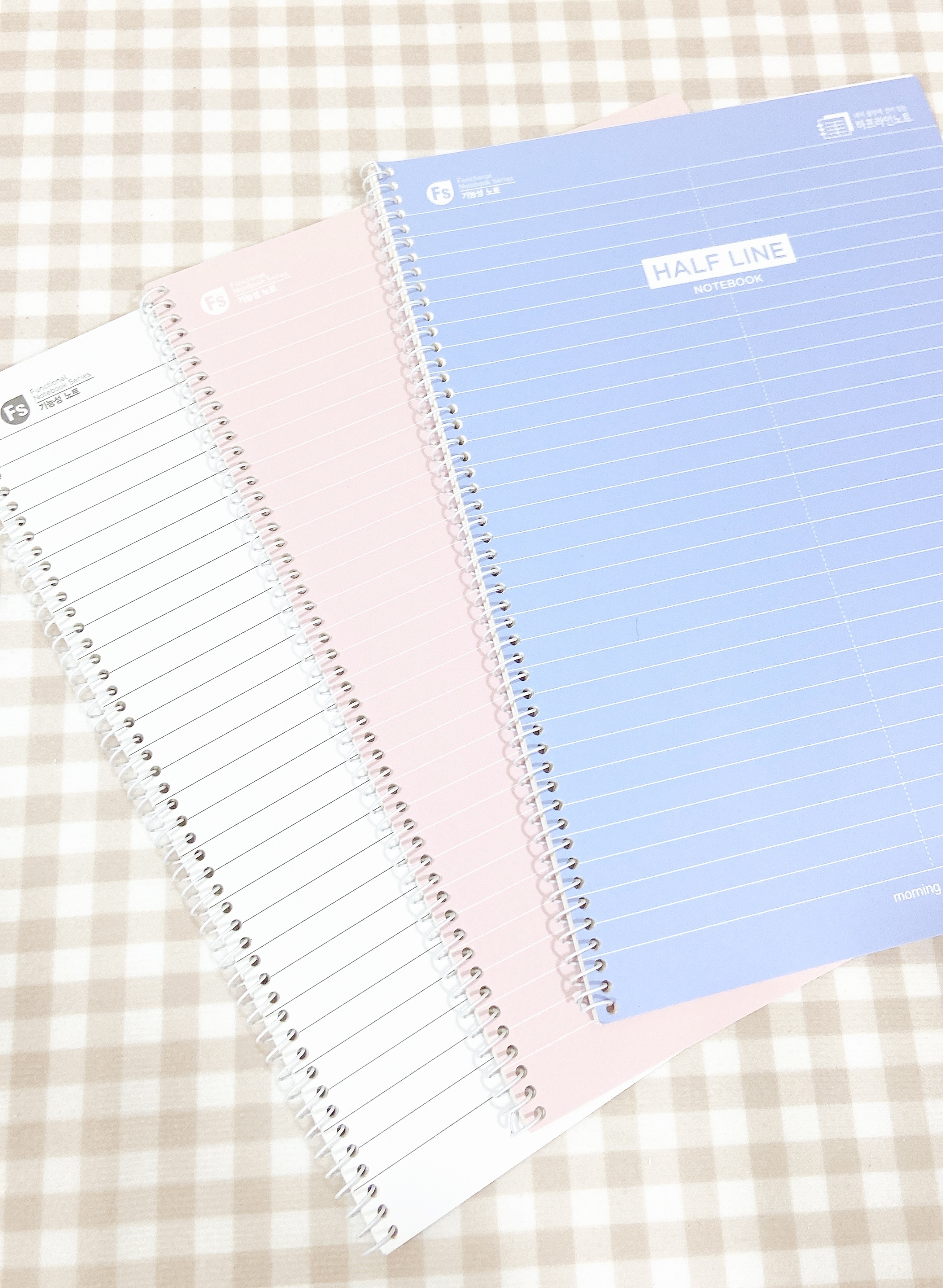 現貨｜韓國獨家款Morningglory Half Line Notebook