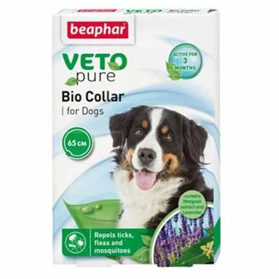 ESEEmarket｜Beaphar 狗用 VETO pure 回歸自然 防蚊虱蜱3合1頸帶