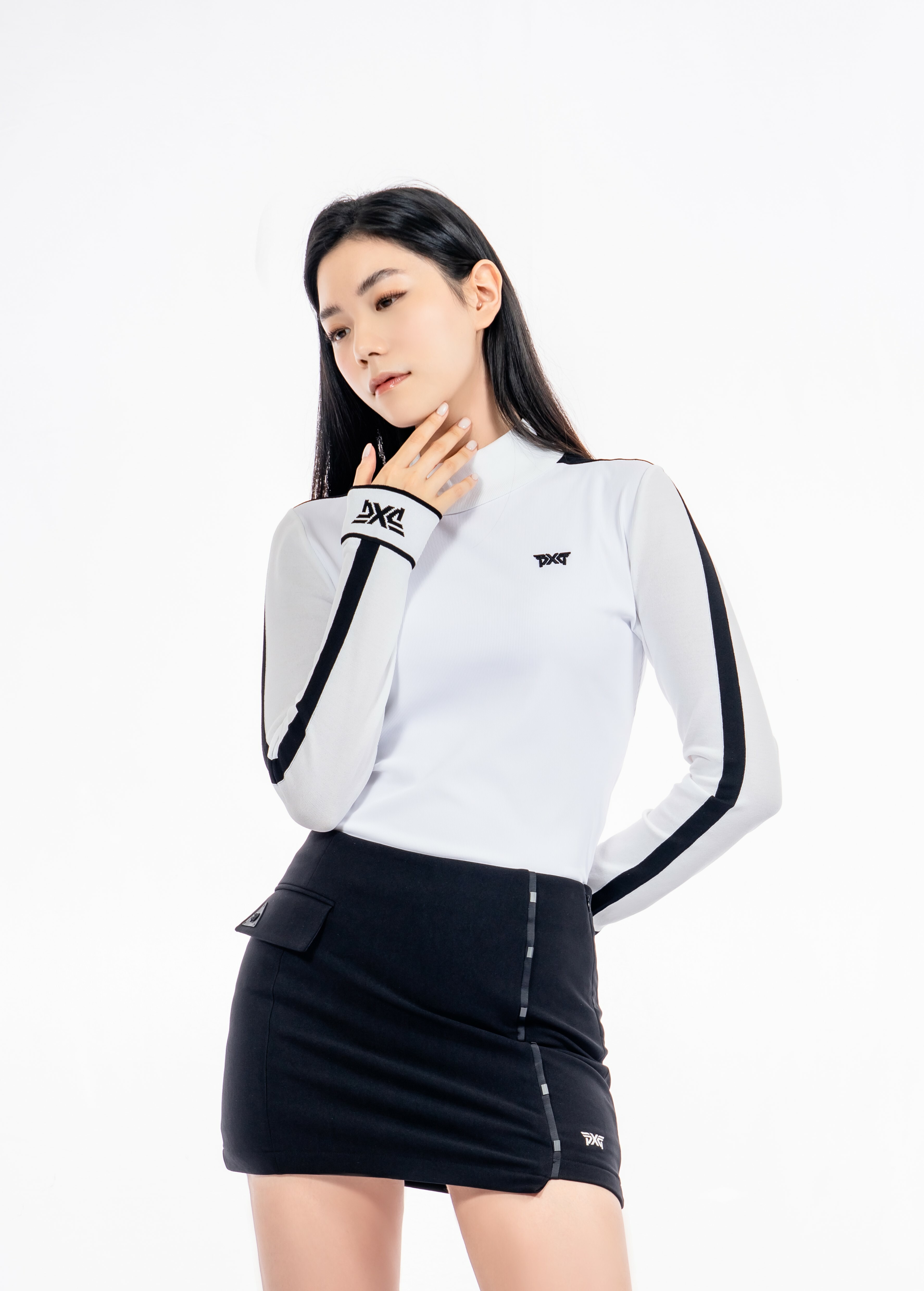 WMNS SP SIDE COLLAR LS