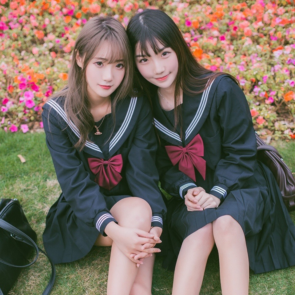 日系JK純樸黑三本萌妹制服 | 日本的高校妹子 - sFun HK