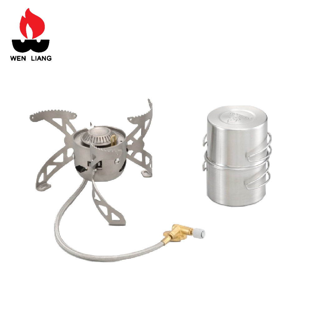 文樑 WEN LIANG NO.9712 旋風爐 好收納/爐具/登山/露營 50W09712