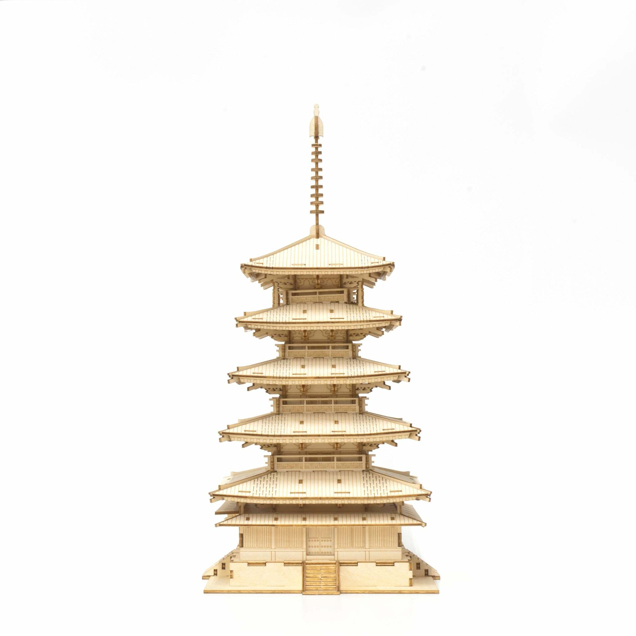 JIGZLE (E) 3D PLYWOOD PUZZLE - Five Story Pagoda