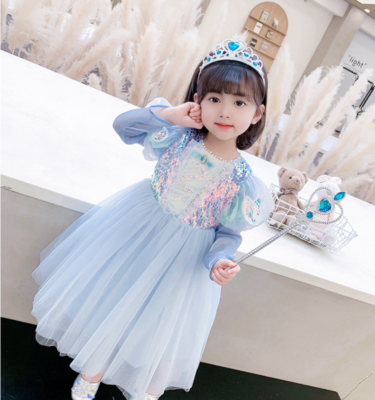 女童公主連身裙E0218