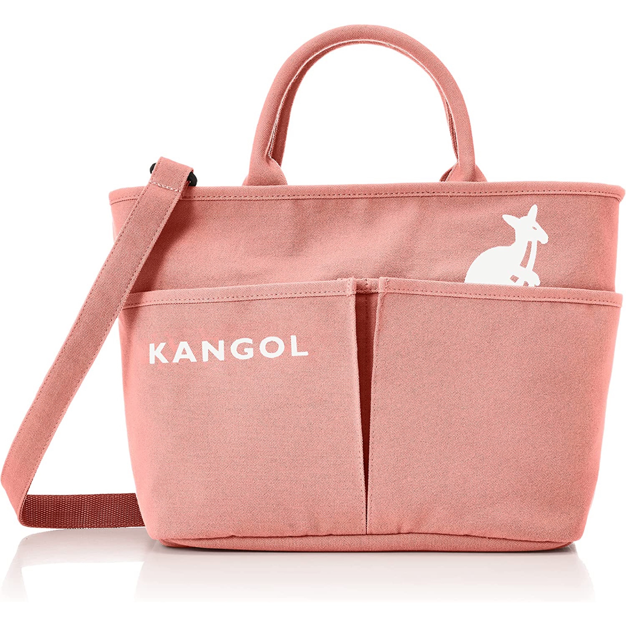 【💥日本直送】Kangol 帆布包 托特包 斜孭袋 側挎包 單肩袋 手提包 粉色