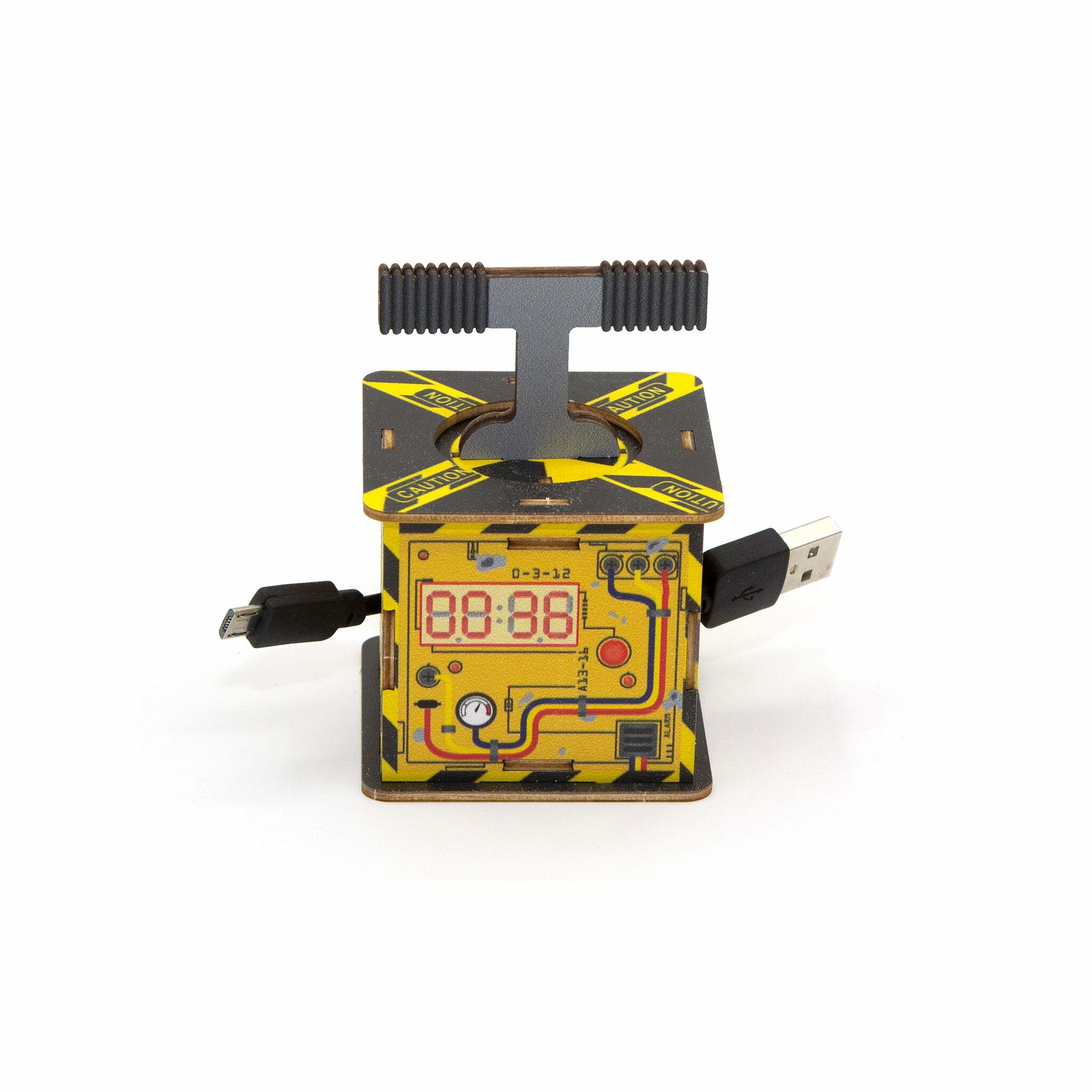 JIGZLE (E) - PLYWOOD PUZZLE - Bomb Cable Box