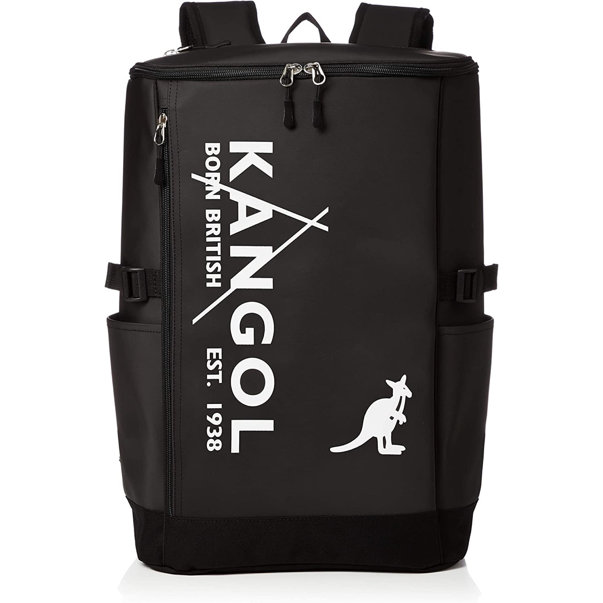 【💥日本直送】Kangol 背囊 背包 雙肩包 書包 方型 白色標誌 大容量