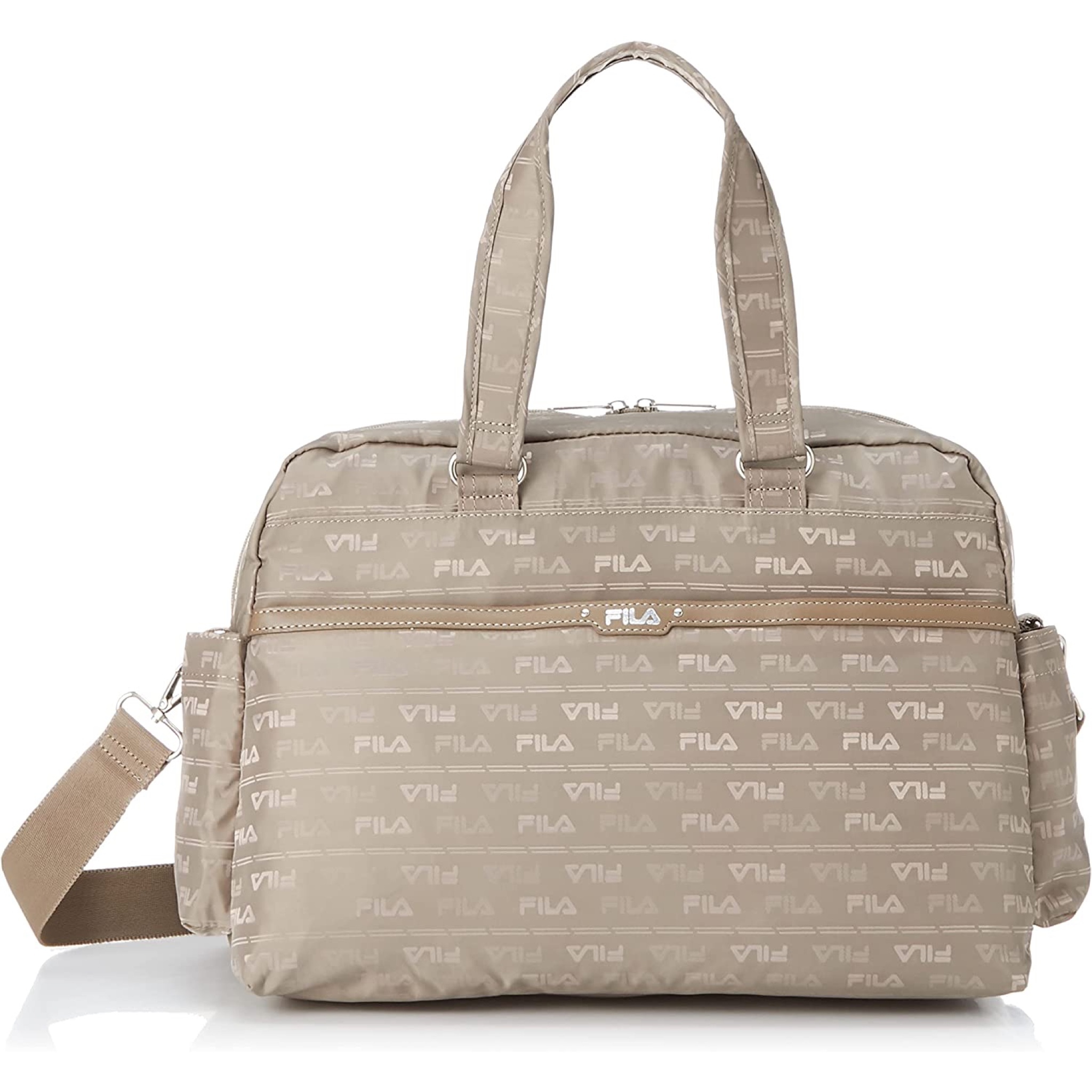 【💥日本直送】FILA Flower系列 波士顿包 托特包 斜孭袋 側挎包 手提包 米色