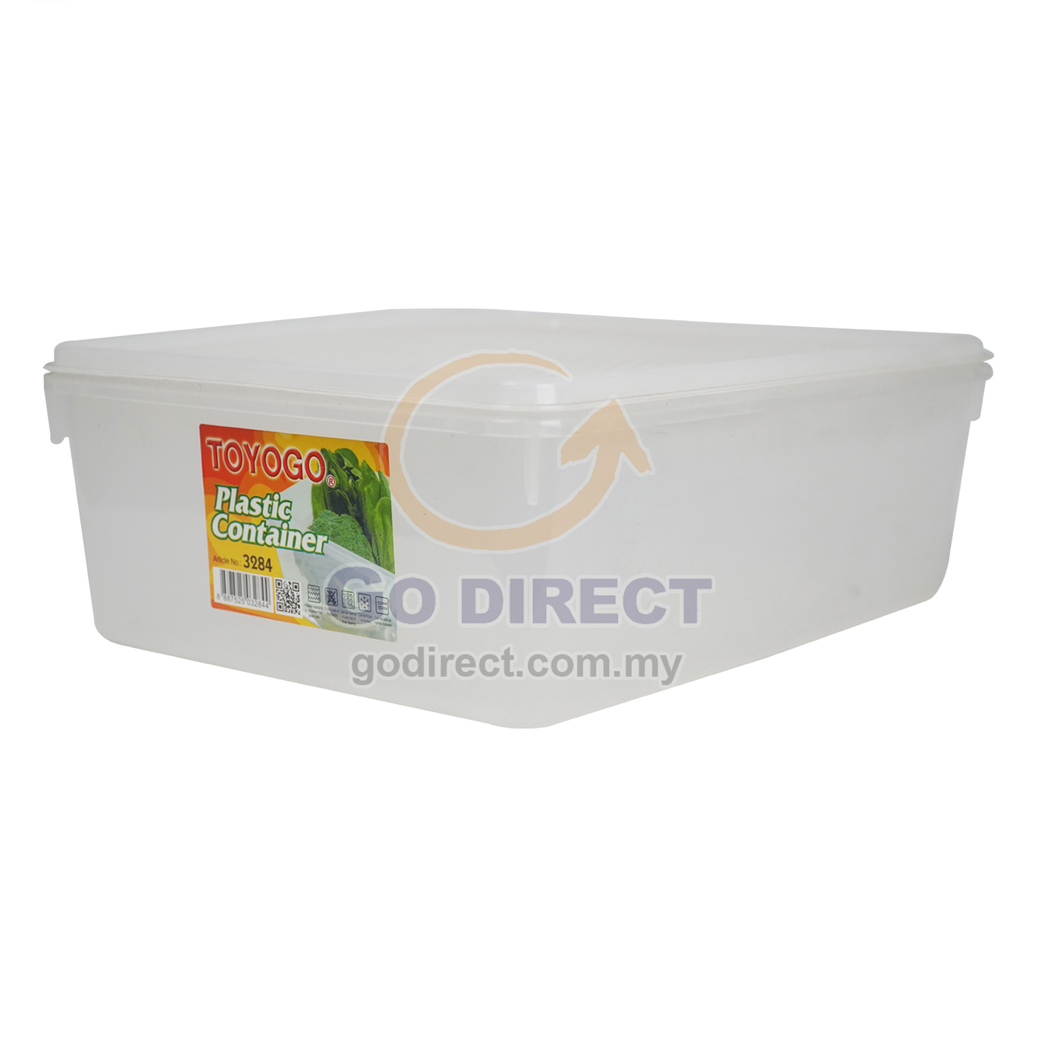 TOYOGO 5.8L Plastic Diamond Container (3284) Malaysia