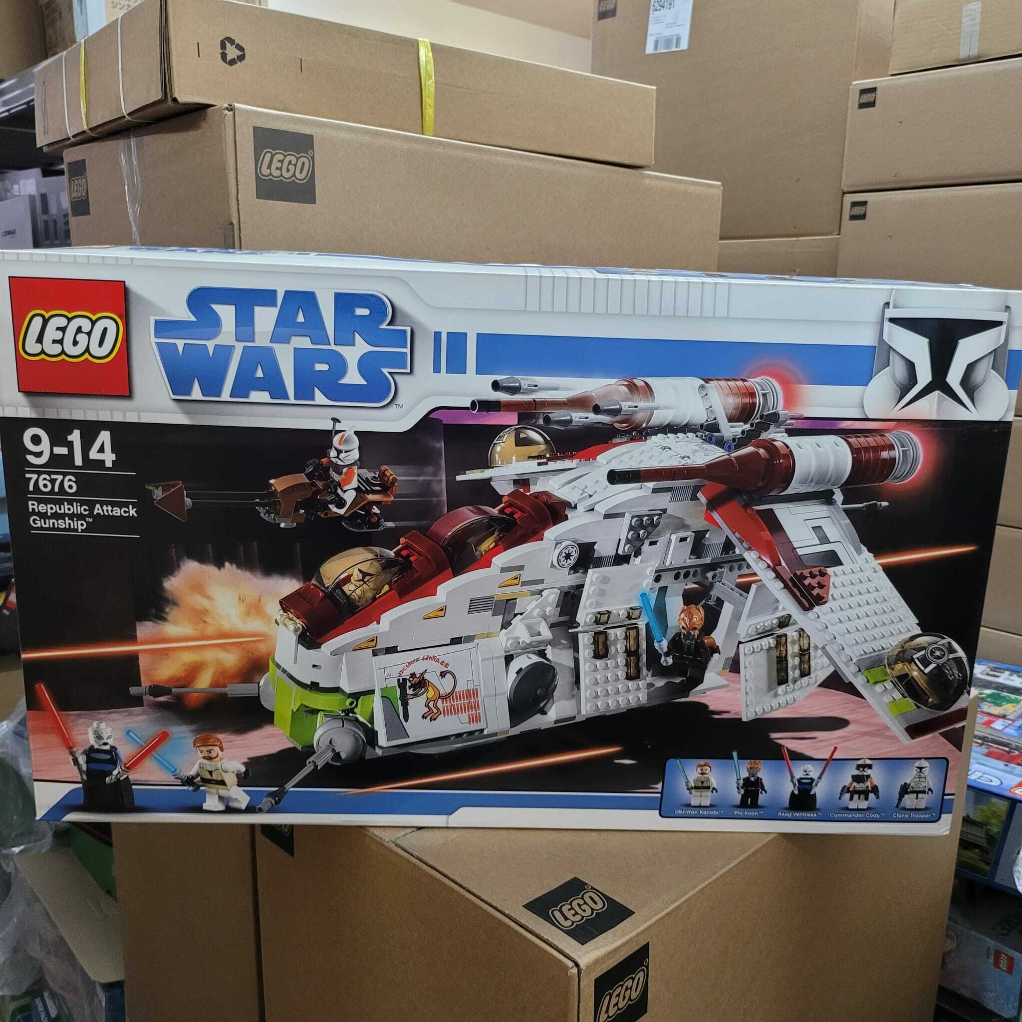 （用家福音絕版罕有系列）全新 LEGO 7676 (外盒有壓紋）