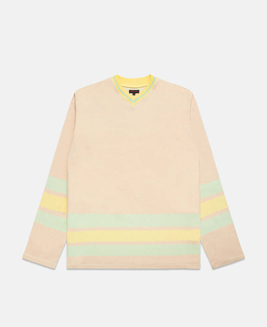 【CLOT】V-NECK FOOTBALL SWEATER