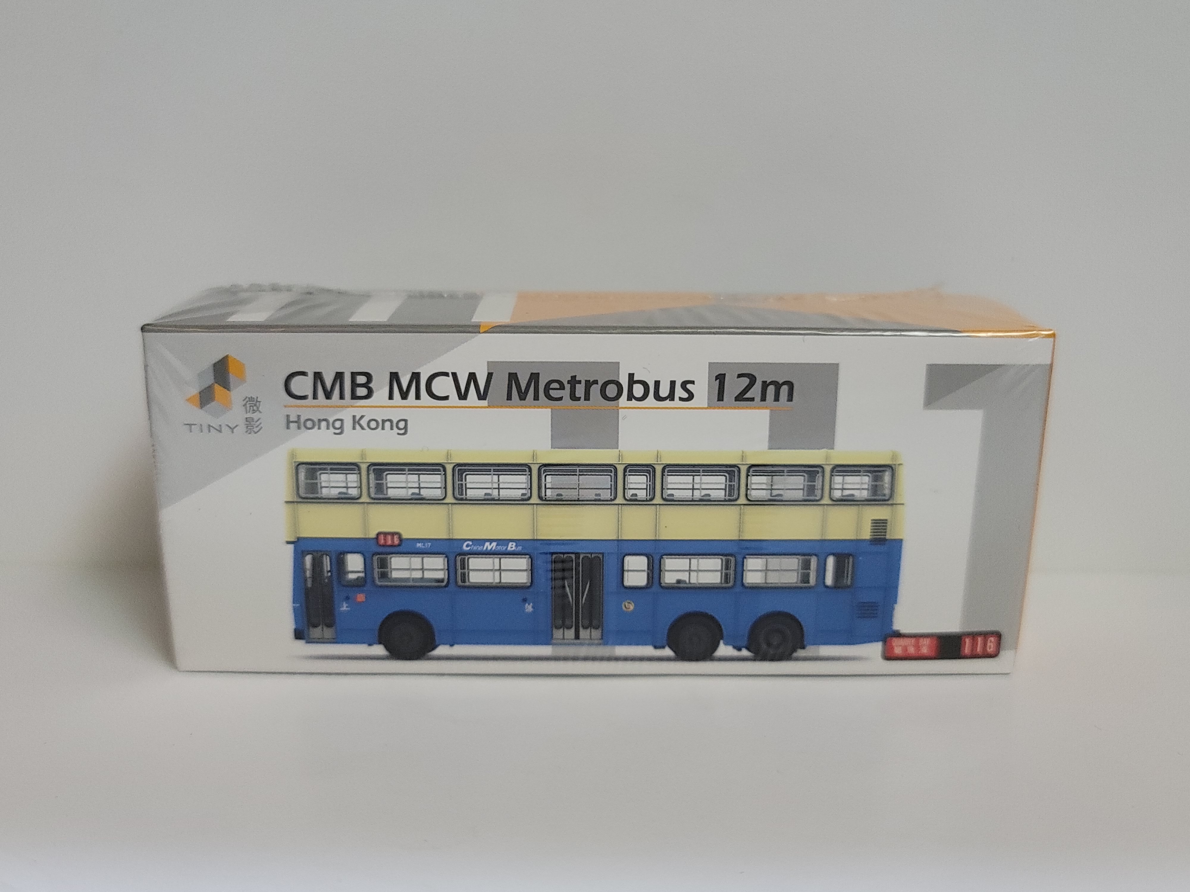 Tiny 微影 No.!11 CMB MCW Metrobus 12m (No.116 Quarry Bay)