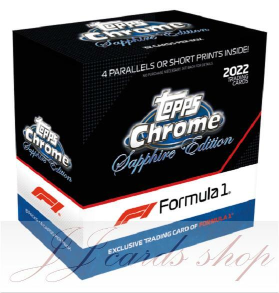 2022 Topps Chrome Formula 1 Sapphire Edition 鉻版 藍寶石系列 一