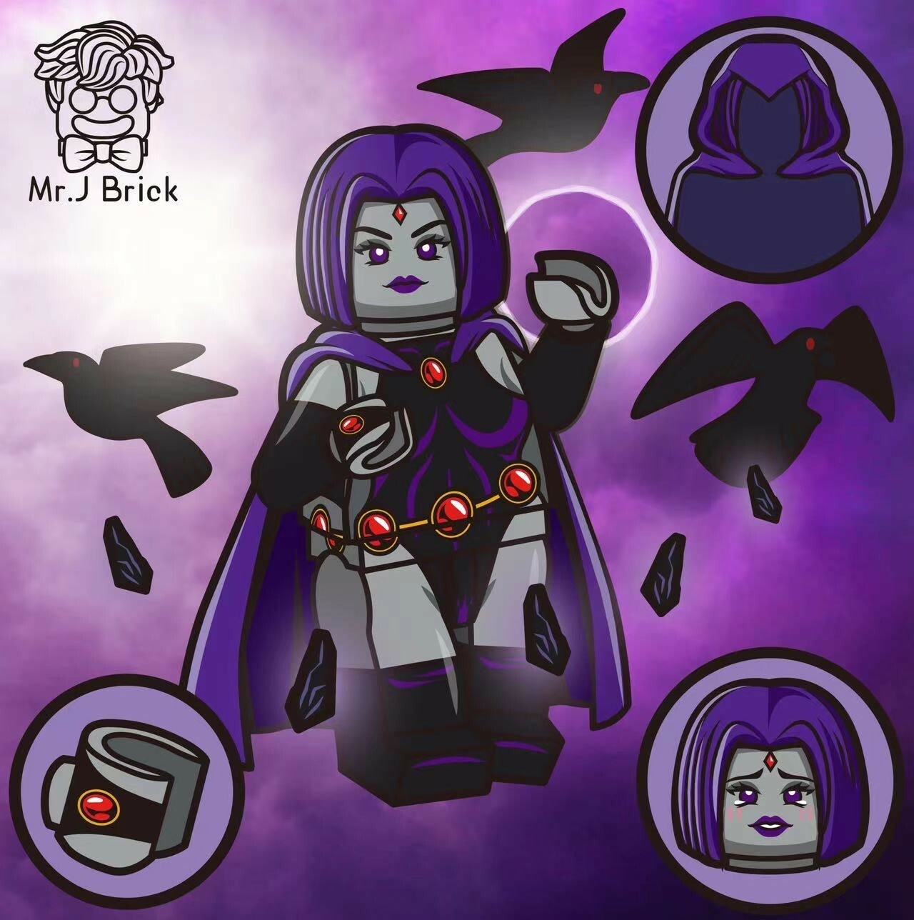 【預訂】【Mr J Brick】烏鴉