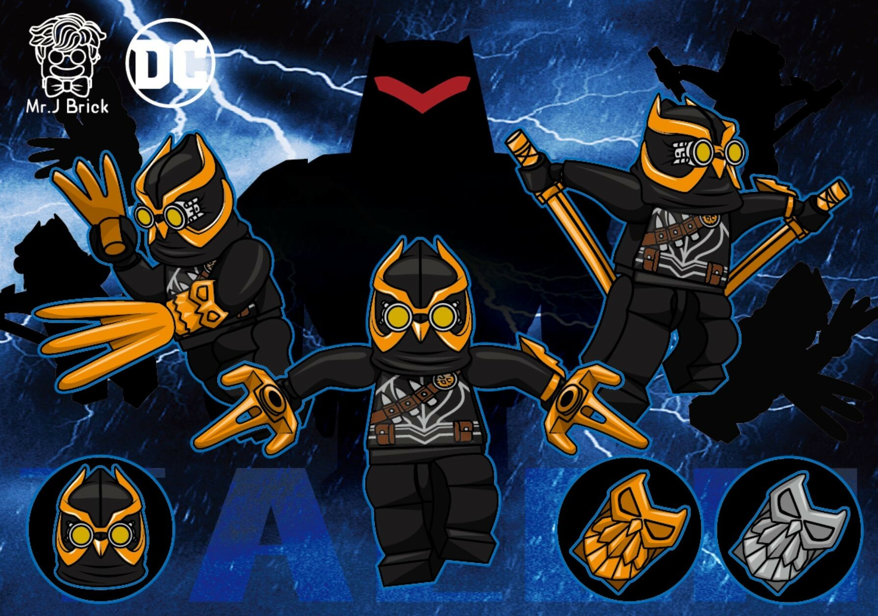 【Preorder】【Mr J Brick】 利爪（Talon）Accessories