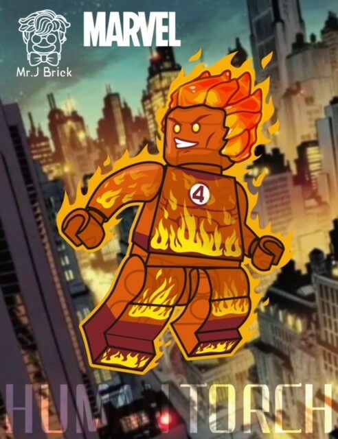 【Mr J Brick】Human Torch