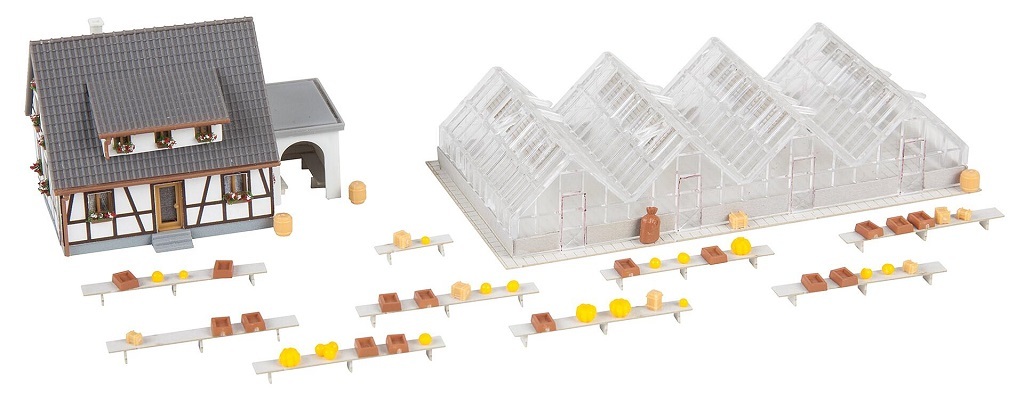 Faller 282788 Z規 Gardener center 花園場景組.套件