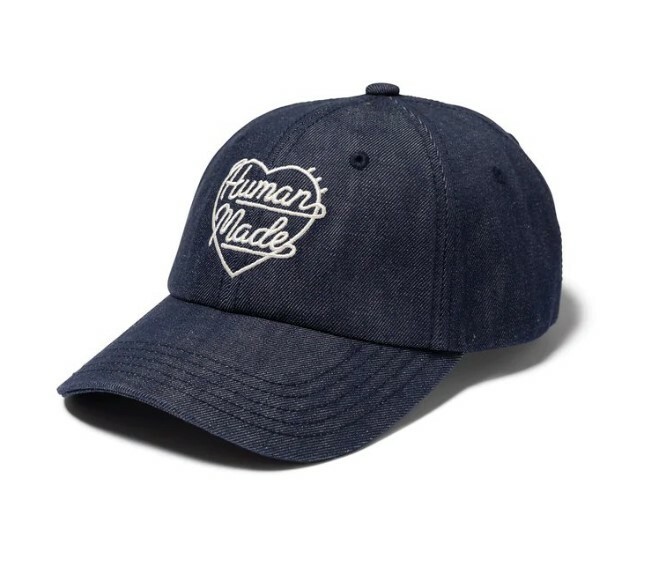 HUMAN MADE 6 PANEL DENIM CAP