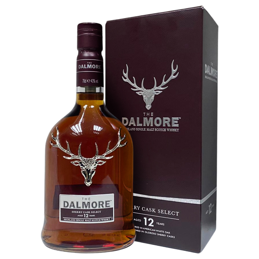 dalmore 12 years sherry cask select 43%
